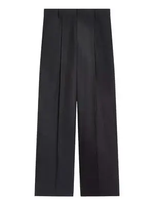 Dries Van Noten Wool Trousers - Black