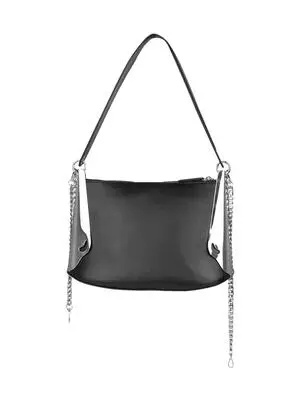 PUBLISHED BY Chain-Embellished Leather Shoulder Bag