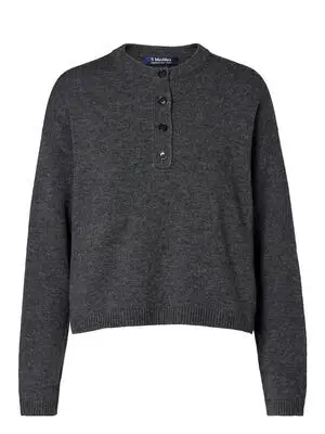Max Mara Wool And Cashmere Sweater - Grey