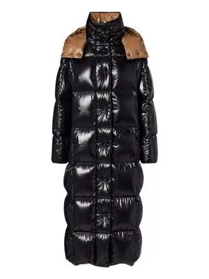 Moncler Parnaiba Quilted Down Coat - Black