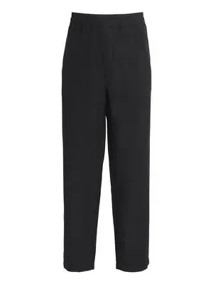 7 For All Mankind Lyocell-blend Elasticated Trousers - Black