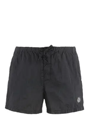 Stone Island Nylon Swim Shorts - Black