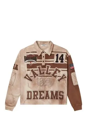 VALE FOREVER Classic Rugby Shirt - Brown