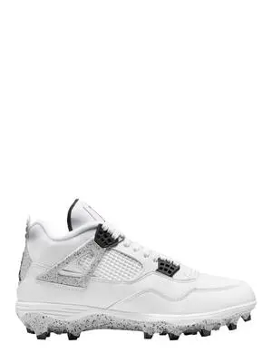 JORDAN 4 Retro Td Cleat - White
