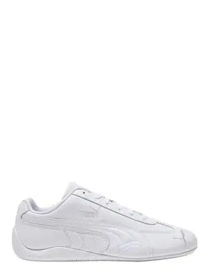 PUMA Speedcat Full Leather Sneakers - White