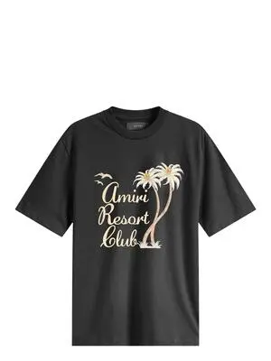 Amiri Twisted Palms Tee - Black