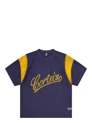 CORTEIZ Open Mesh Panel Jersey - Blue