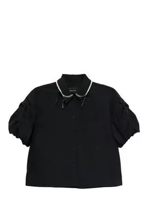Simone Rocha Cotton Shirt - Black
