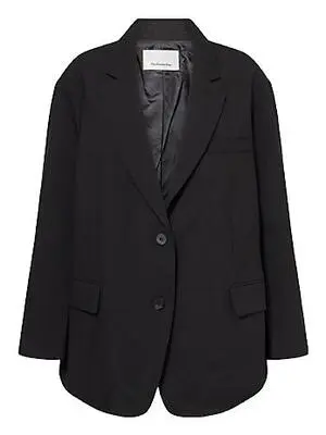 THE FRANKIE SHOP Bea Single-breasted Blazer - Black