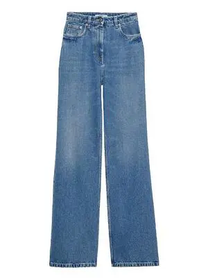 Prada Straight-leg Denim Jeans - Blue