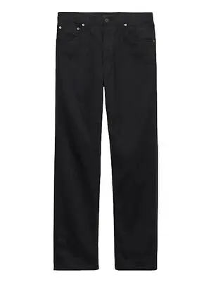 Prada Straight-leg Regular Denim Jeans - Black