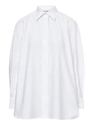 Givenchy Oversized Cotton-poplin Shirt - White