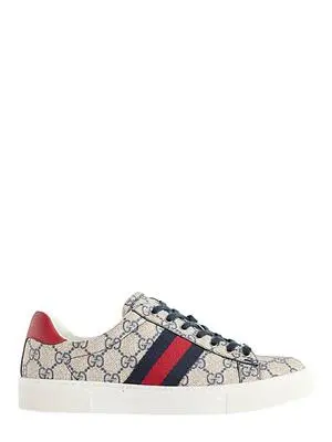 GUCCI Ace Supreme Canvas Low-Top Trainers