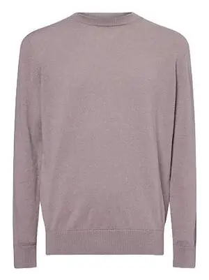 Eleventy Cashmere Knitted Jumper - Blueberry And Grey