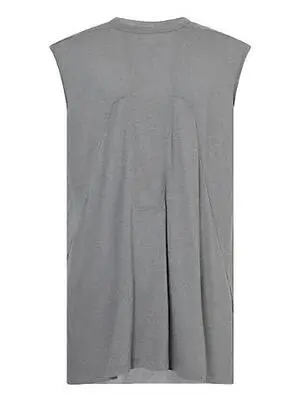 Rick Owens Sleeveless Woven Top - Washed Indigo
