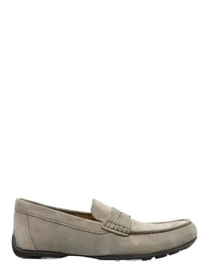 Geox Kosmopolis Suede Loafers - Green