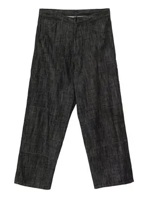 Y’s Wide-leg Trousers - Black