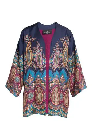 ETRO Midnight Dream Silk Jacket