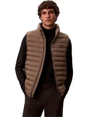 Calvin Klein Nylon Puffer Vest Morel
