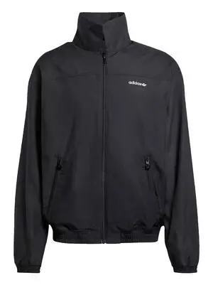 Adidas Logo-embroidered Jacket - Black