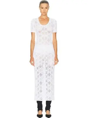 Alaïa ALAΪA Tube Dress White