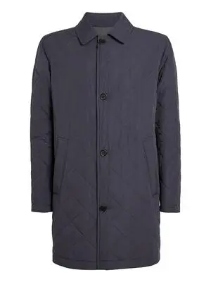 Pal Zileri Reversible Overcoat - Grey