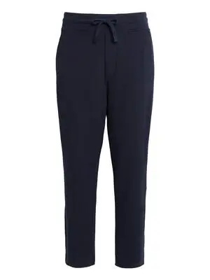 Pal Zileri Cotton-blend Drawstring Sweatpants - Navy
