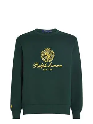 Ralph Lauren Cotton-blend Logo Sweatshirt - Green