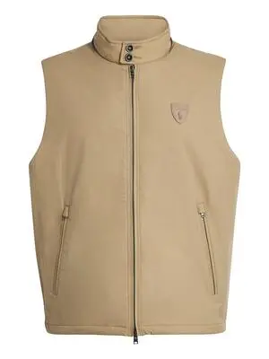 Ralph Lauren Gabardine Gilet - Beige
