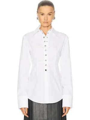 Sportmax Azoto Shirt Optical White