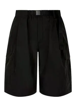 STUDIO TOMBOY Belted Cargo Shorts - Black