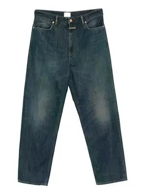 Closed Five-pocket Cotton Jeans - Blue