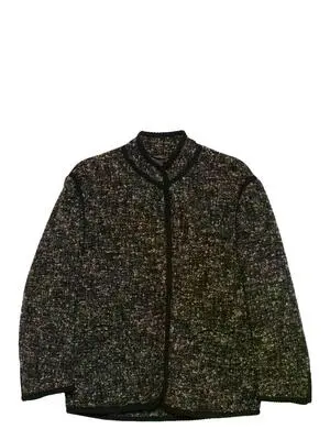 BLAZÉ MILANO Tweed Button-fastening Jacket - Brown