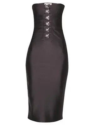 Coperni Multi Buckle Petra Dress - Grey
