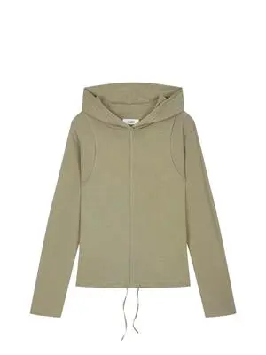 STUDIO TOMBOY Layered-effect Hoodie - Green