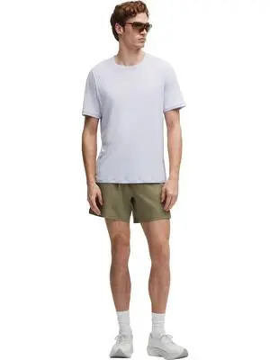 Lululemon Mile Maker Ripstop Linerless Short - Bay Leaf