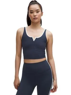 Lululemon Align™ Notched-neck Tank Top - Club Blue/white