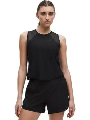 Lululemon Sculpt Cropped Tank Top - Black