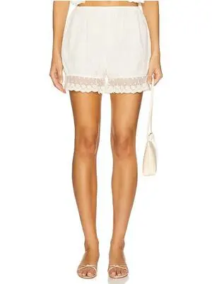 Tularosa Gracie Mini Shorts - Ivory