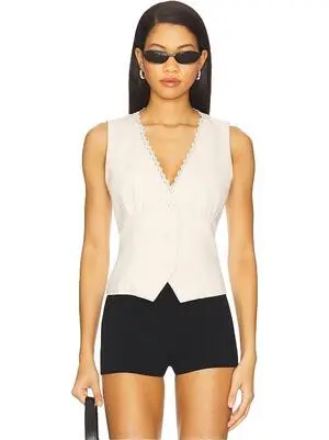 MORE TO COME Tayler Top - Beige