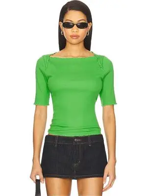 NATION LOS ANGELES Julee Top - Lime