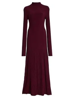 Adam Lippes Tabitha Dress - Burgundy