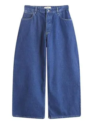 Studio Nicholson Paolo Denim Volume Pant - Washed Indigo