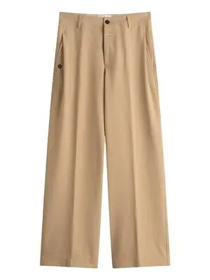Closed Wrenna Wide-leg Trousers - Urban Beige