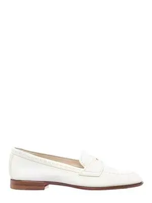 Santoni Penny Loafers - White