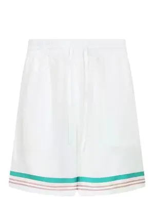 Casablanca Casa Way Track Shorts - White
