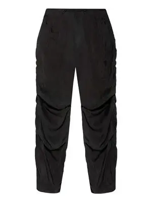 DIESEL Drawstring Trousers - Black