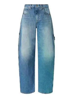 Pinko Balloon-leg Utility Jeans - Blue