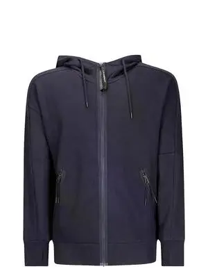 C.P. COMPANY Goggle-Detail Hooded Sweatshirt