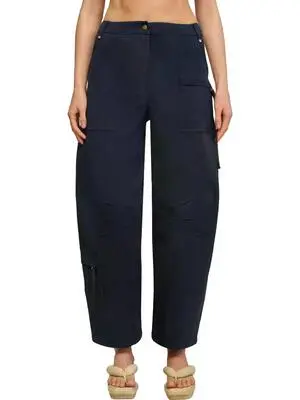 Cult Gaia Tapered Cargo Trousers - Blue